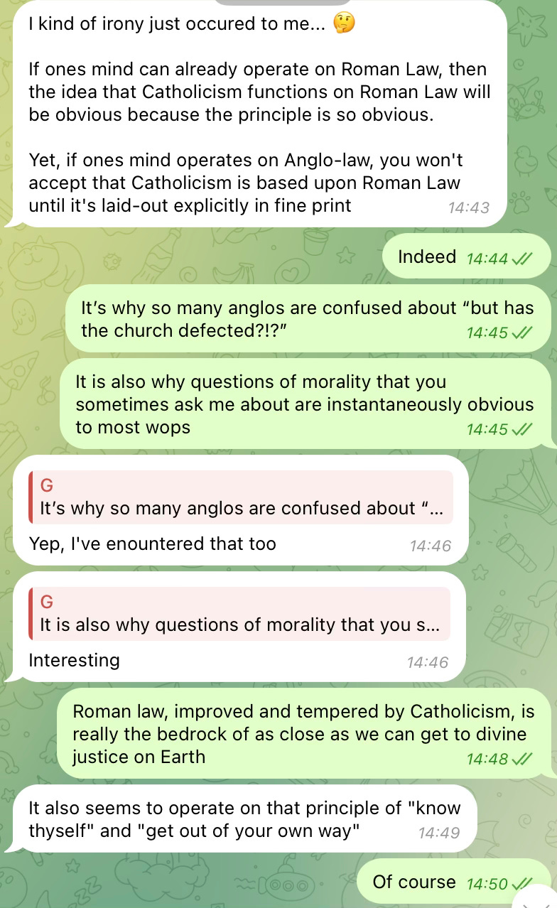On Logic, Roman Law and Justice on Earth « The Kurgan Blog